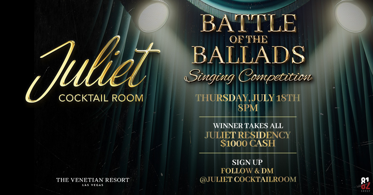 Upcoming Events at Juliette Cocktail Bar Las Vegas | Juliet Room